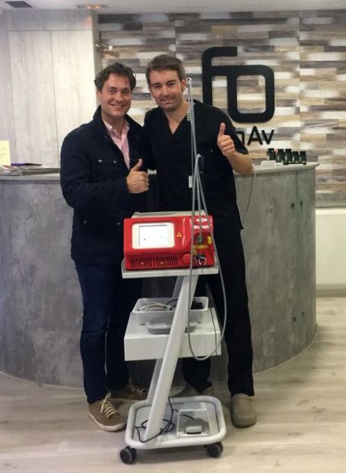 La terapia láser de alta intensidad "Láser SH1" Herramienta contra el dolor